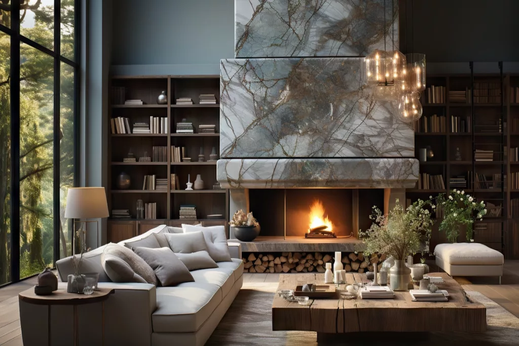 Stone For Interior Design - Elevating Interiors with Stone Accents